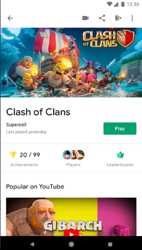 Aplikacija Google Play Games za telefone - Mekano Tech