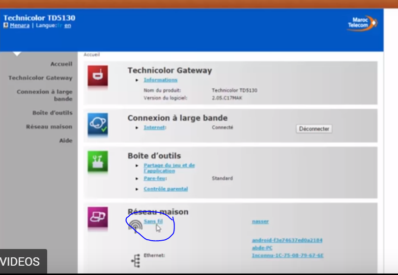 Comment changer le mot de passe Wi-Fi sur un routeur Maroc Telecom ...