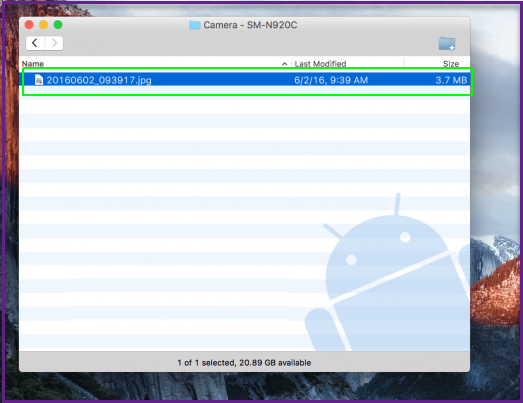 Download Android File Transfer to transfer files from Android to Mac 2021