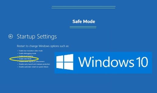 Use Windows 10 Safe Mode to fix the computer - ميكانو للمعلوميات