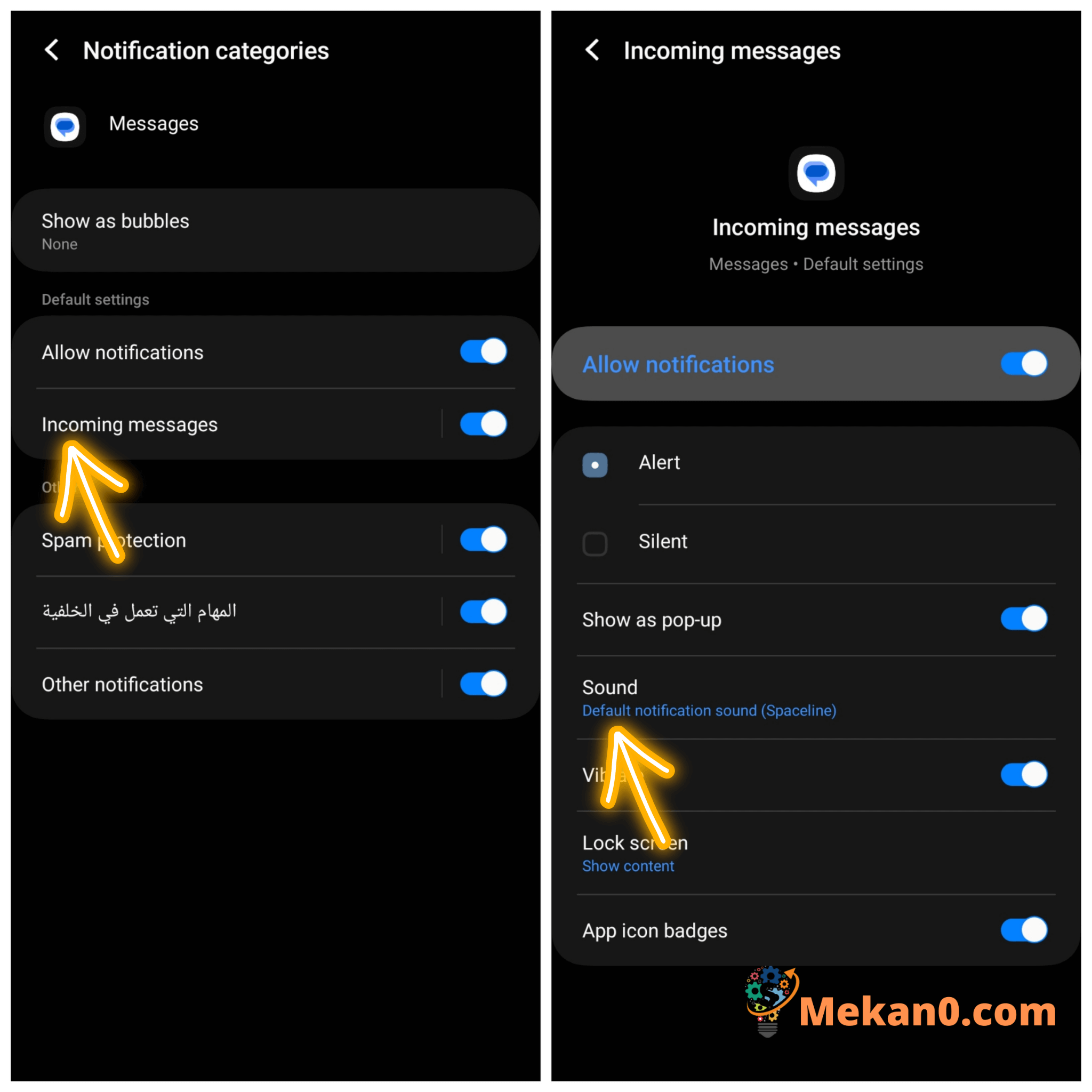 Jak zmienić dźwięk wiadomości w telefonie Samsung Galaxy - Mekano Tech