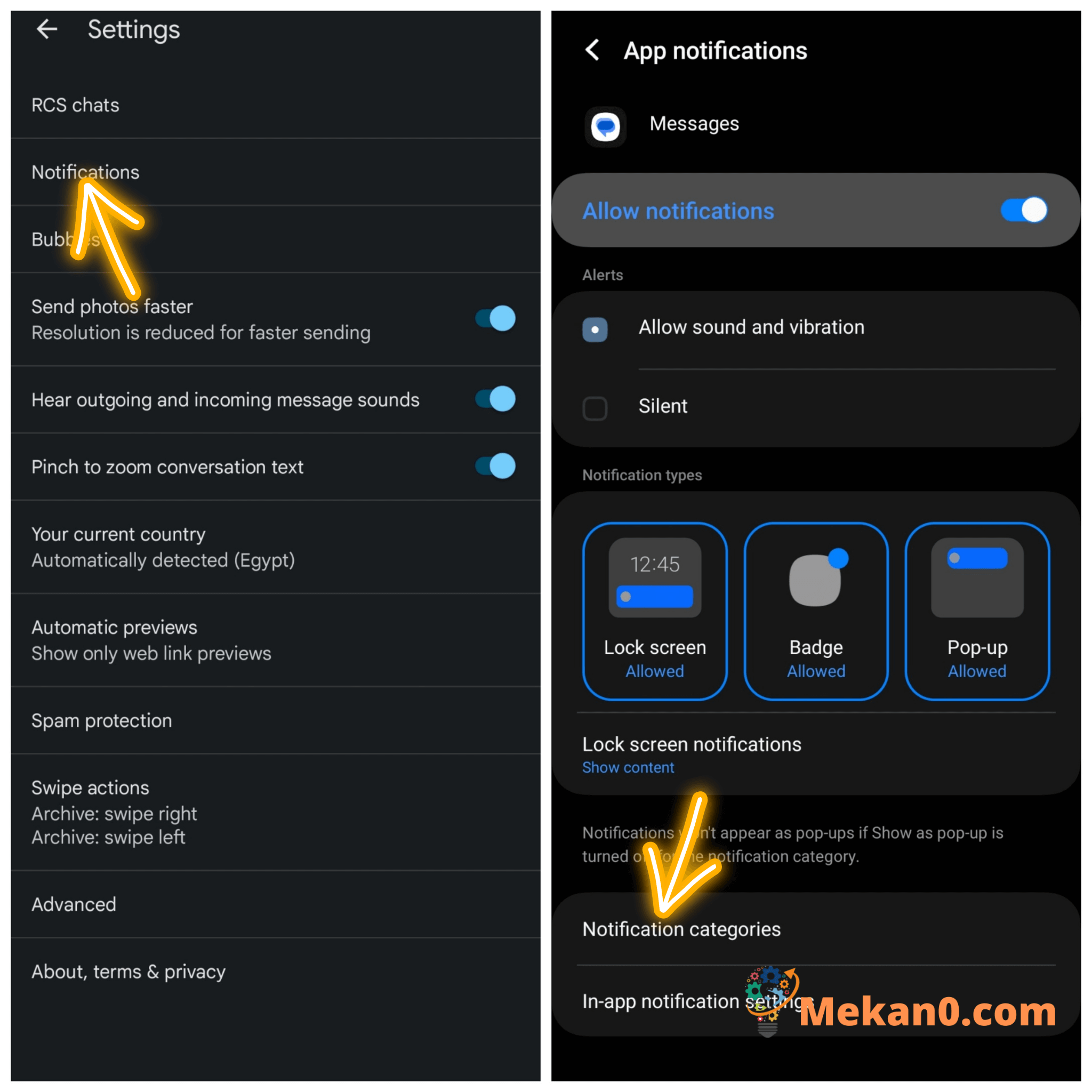 Jak zmienić dźwięk wiadomości w telefonie Samsung Galaxy - Mekano Tech