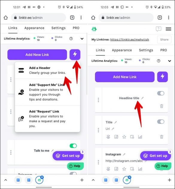 Cómo agregar y personalizar enlaces en Linktree - Mekano Tech