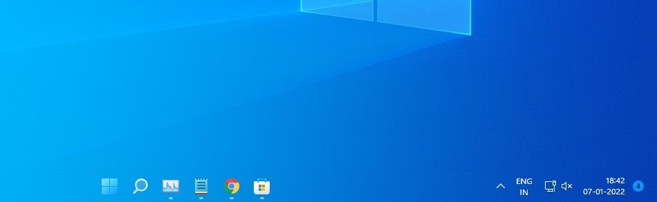 Come rendere la barra delle applicazioni di Windows 11 completamente trasparente