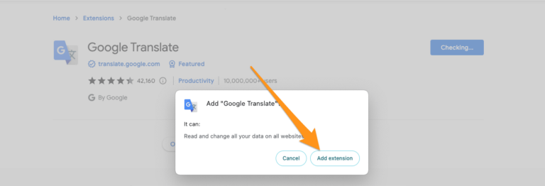 Expliquer et installer l'extension Google Translate sur les navigateurs ...