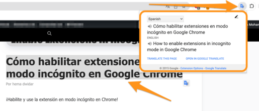 Explicando e instalando a extensão do Google Tradutor em navegadores ...