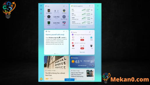 Windows 11에서 새로운 위젯 인터페이스를 활성화하는 방법 - Mekano Tech