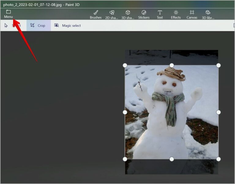 7 วิธีในการครอบตัดภาพหน้าจอหรือรูปภาพใน Windows 11 และ 10 - Mekano Tech
