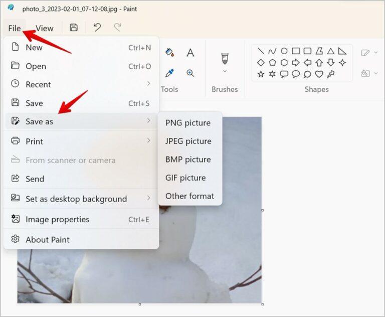 7 วิธีในการครอบตัดภาพหน้าจอหรือรูปภาพใน Windows 11 และ 10 - Mekano Tech