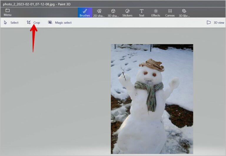 7 วิธีในการครอบตัดภาพหน้าจอหรือรูปภาพใน Windows 11 และ 10 - Mekano Tech