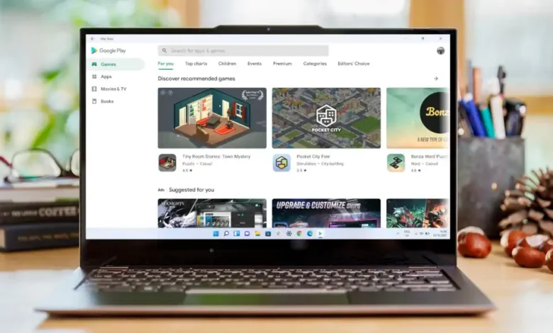 كيفية الحصول على متجر Google Play على Windows 11 - Mekano Tech